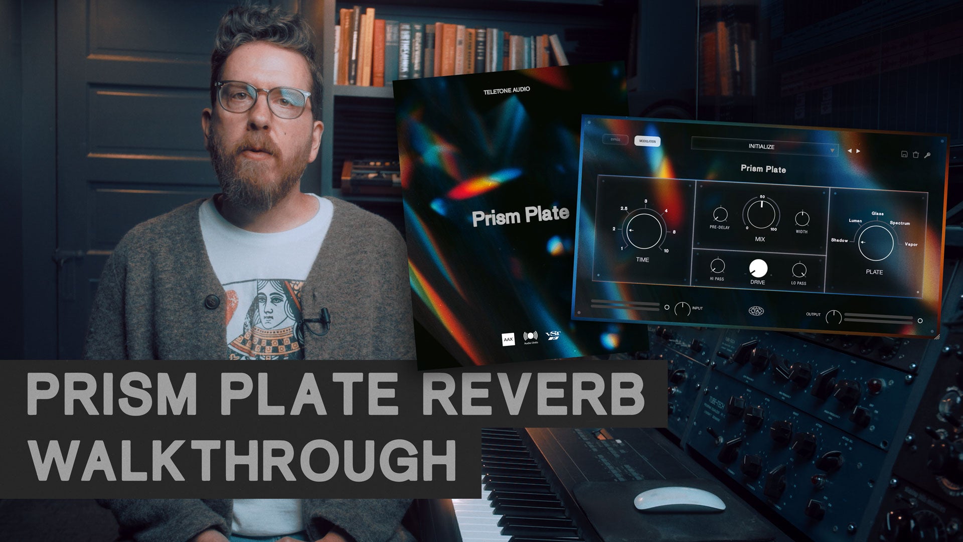 Prism Plate | Spectral Plate Reverb VST Plugin – Teletone Audio